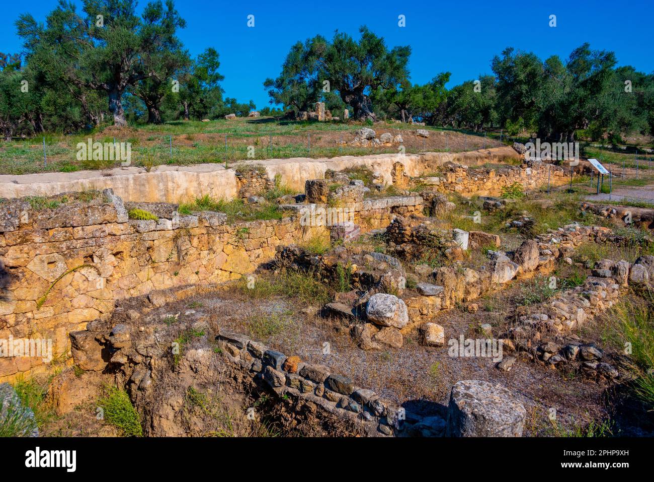 Archaeological Site of Sparta at Greece Stock Photo - Alamy