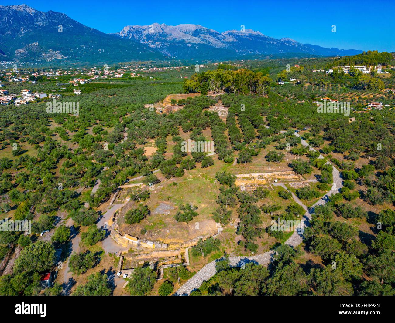 Archaeological Site of Sparta at Greece Stock Photo - Alamy
