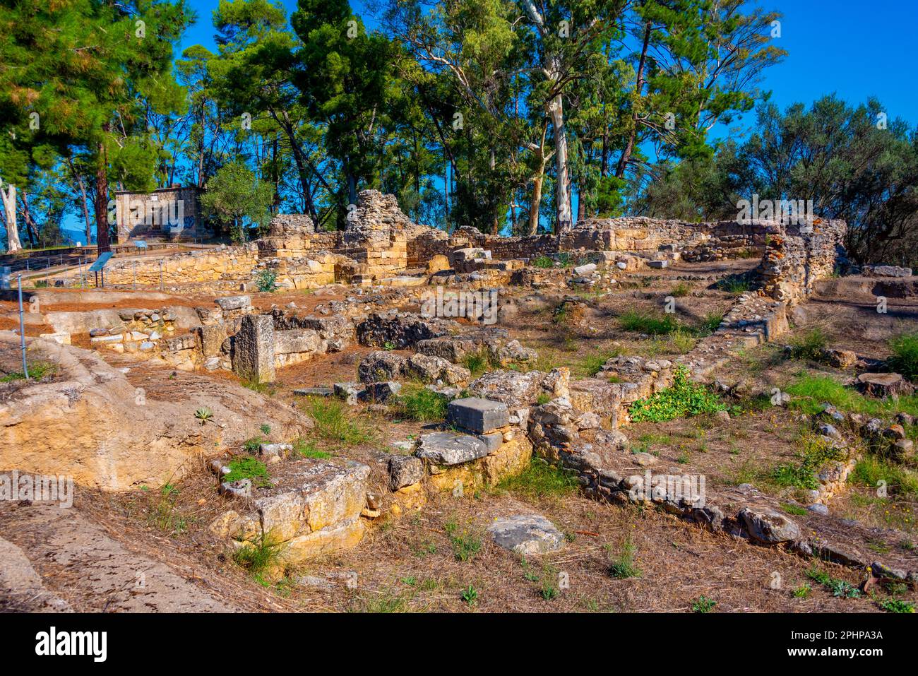 Archaeological Site of Sparta at Greece Stock Photo - Alamy
