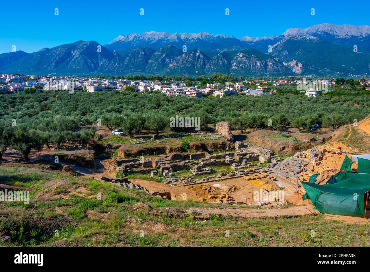 Archaeological Site of Sparta at Greece Stock Photo - Alamy
