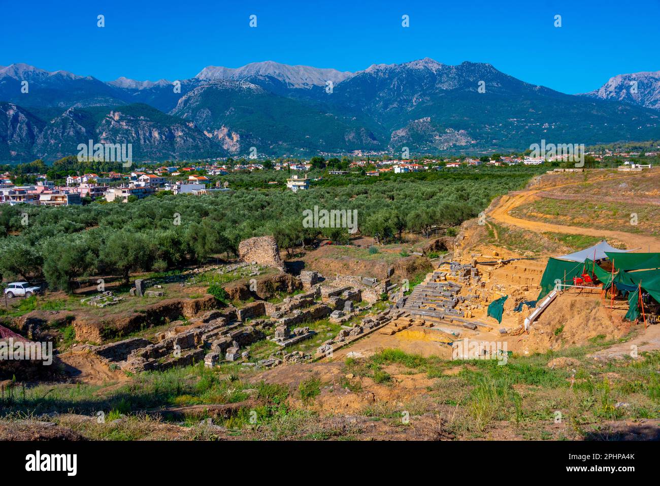 Archaeological Site of Sparta at Greece Stock Photo - Alamy