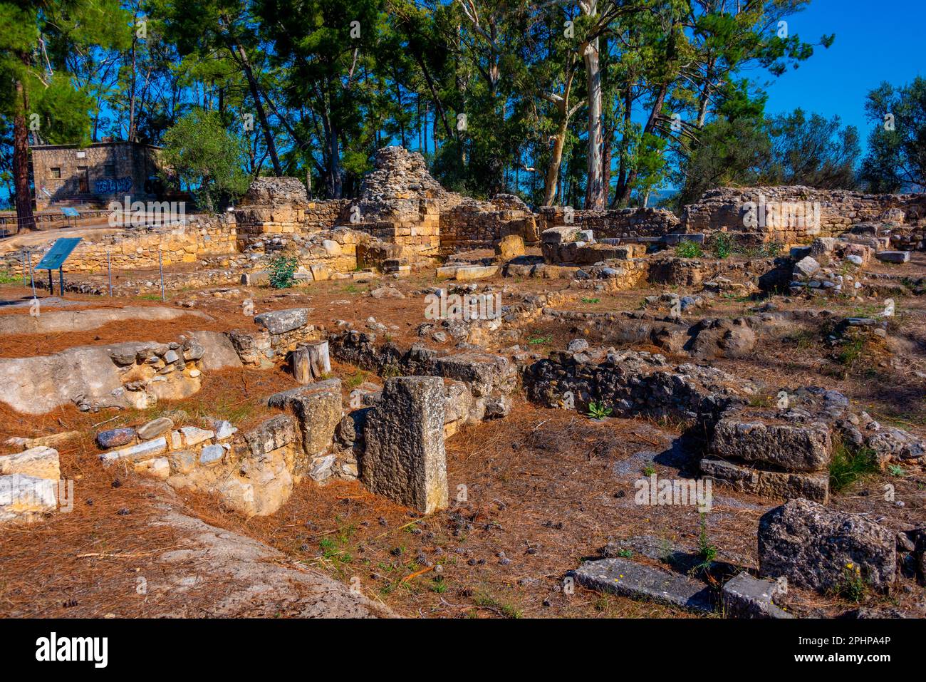 Archaeological Site of Sparta at Greece Stock Photo - Alamy