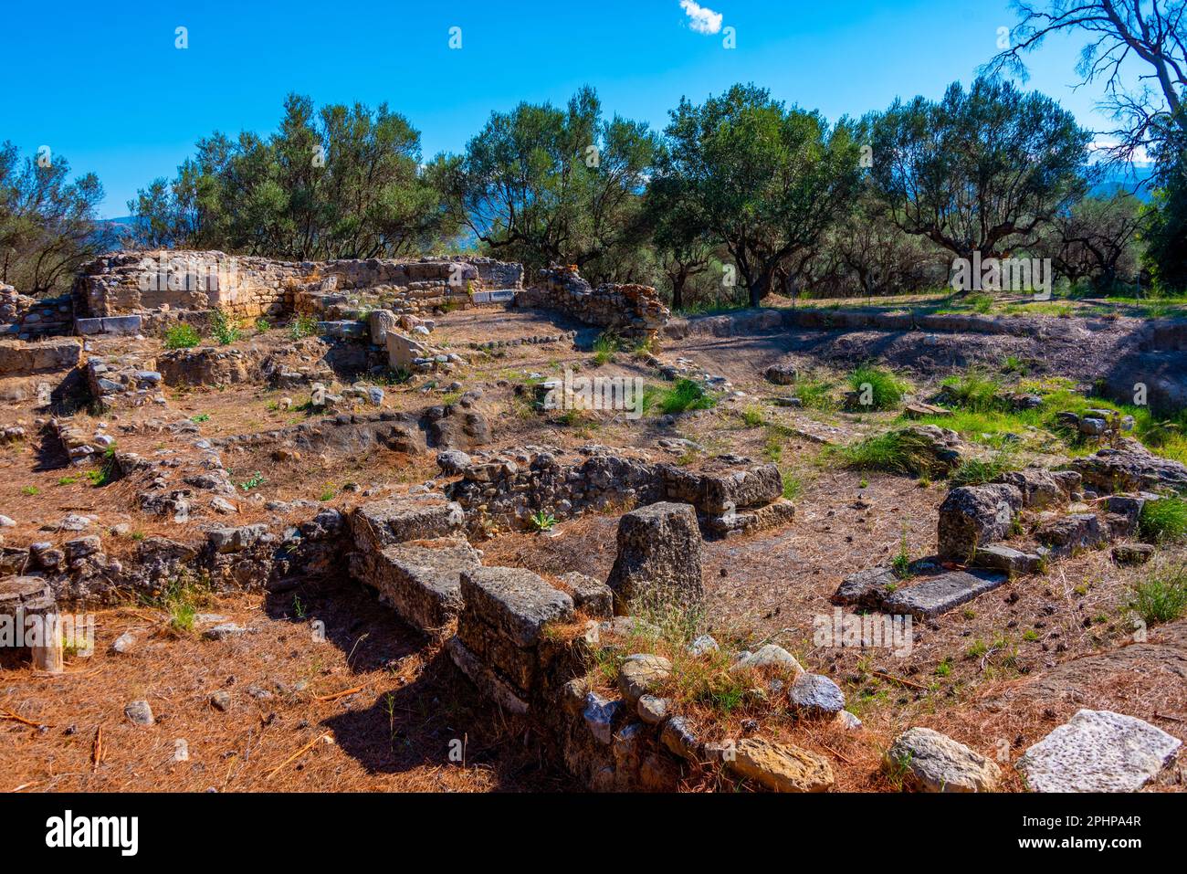 Archaeological Site of Sparta at Greece Stock Photo - Alamy
