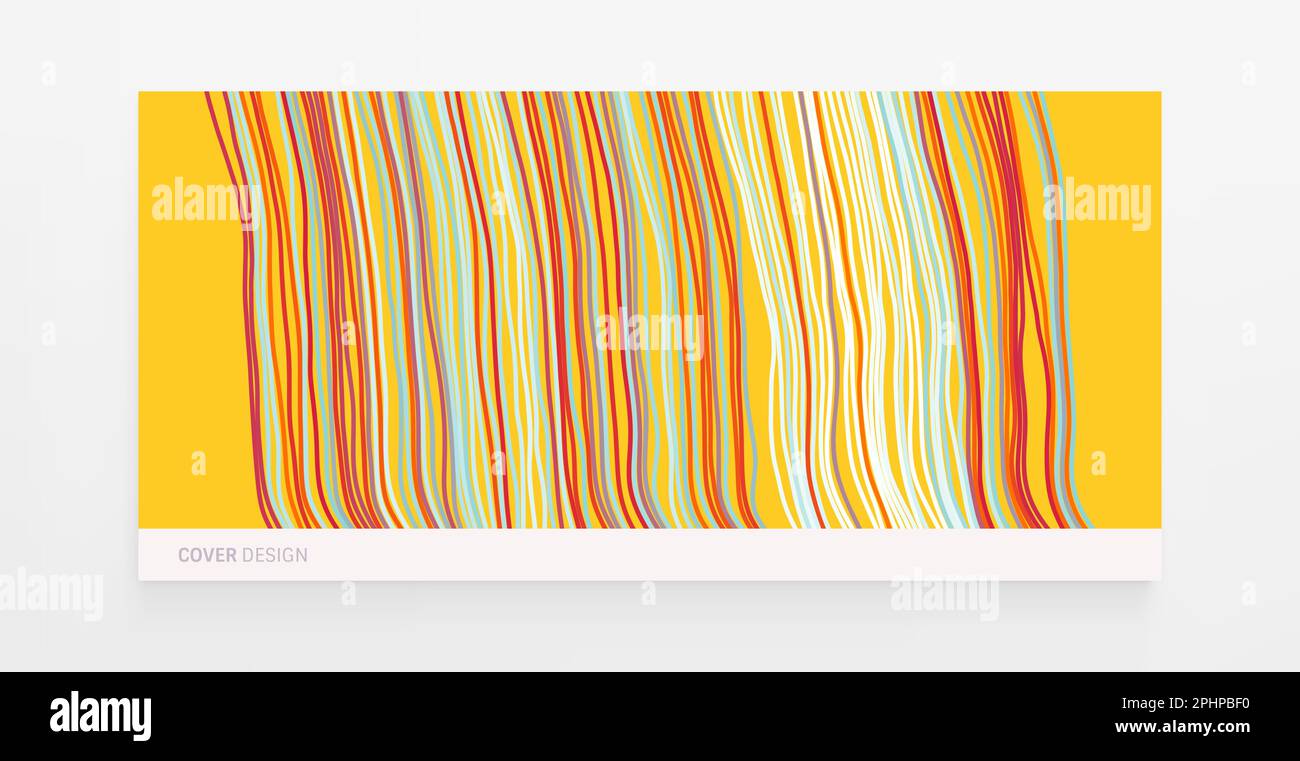 Irregular vertical lines pattern in perspective. Geometric wallpaper ...