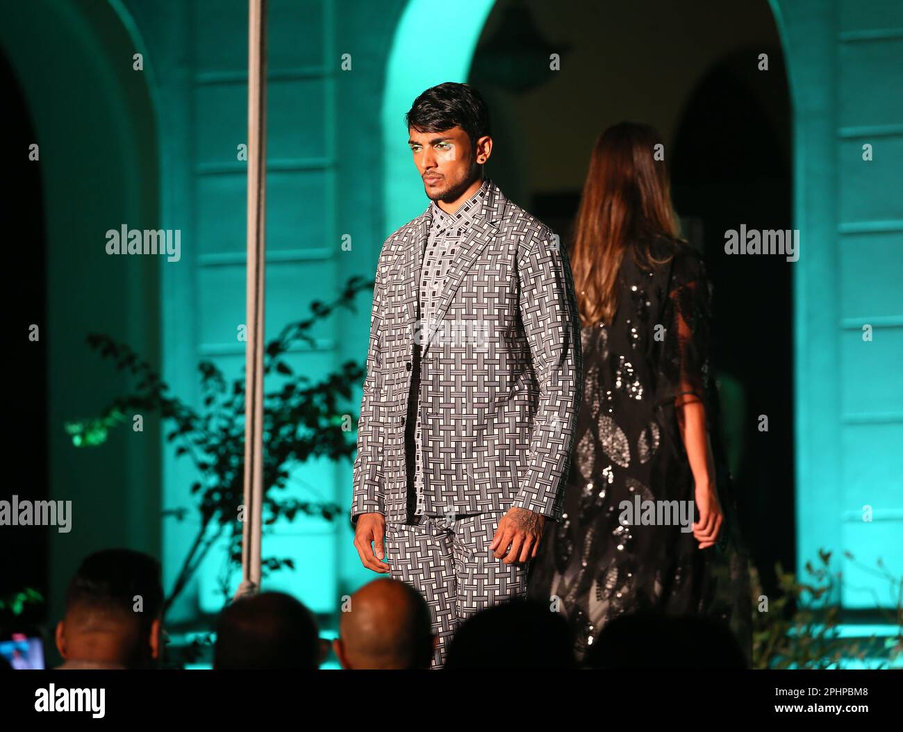 Colombo, Sri Lanka. 29th Mar, 2023. Models are presenting creations by ...