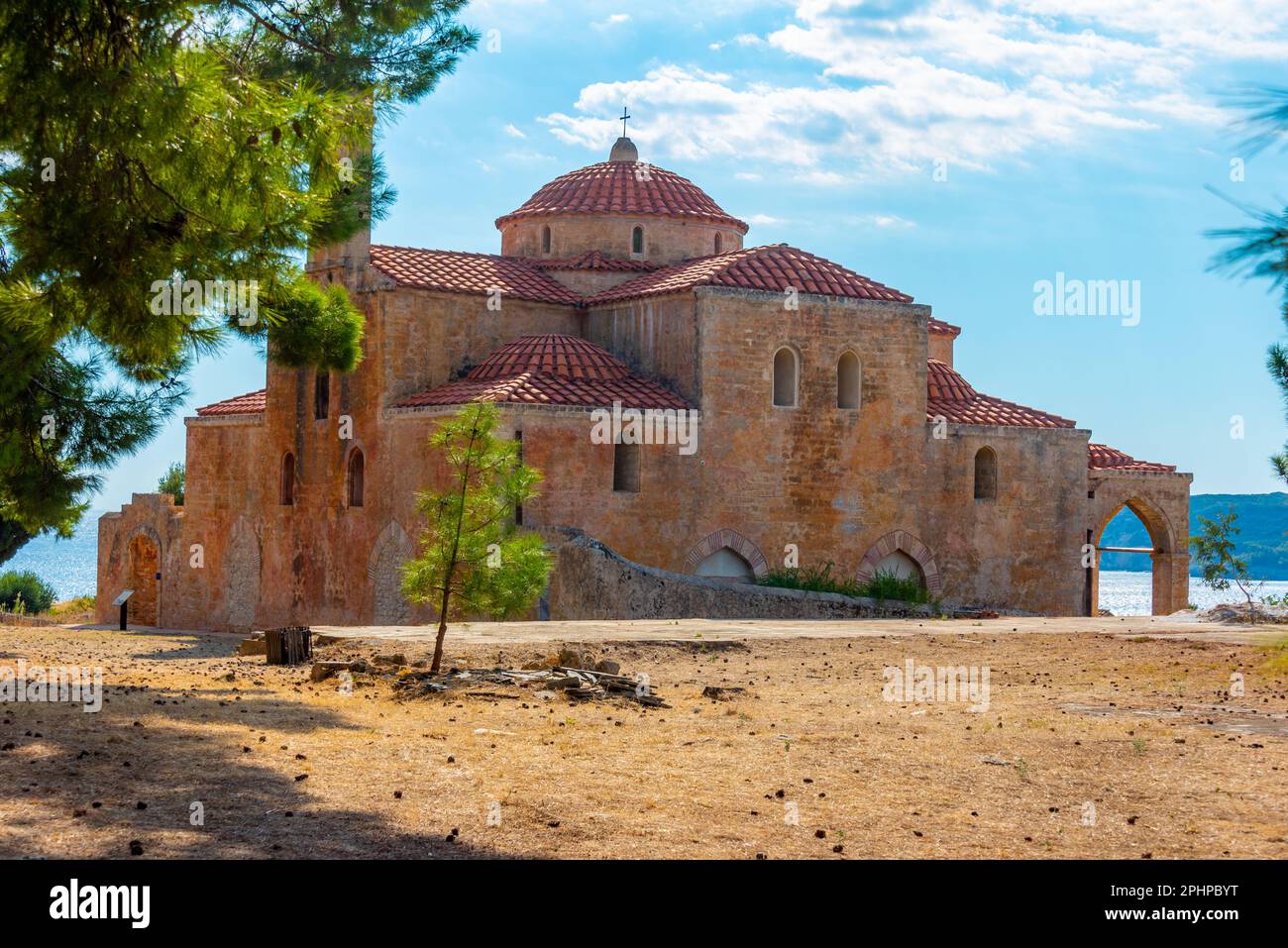 Greek coast pilos hi-res stock photography and images - Alamy