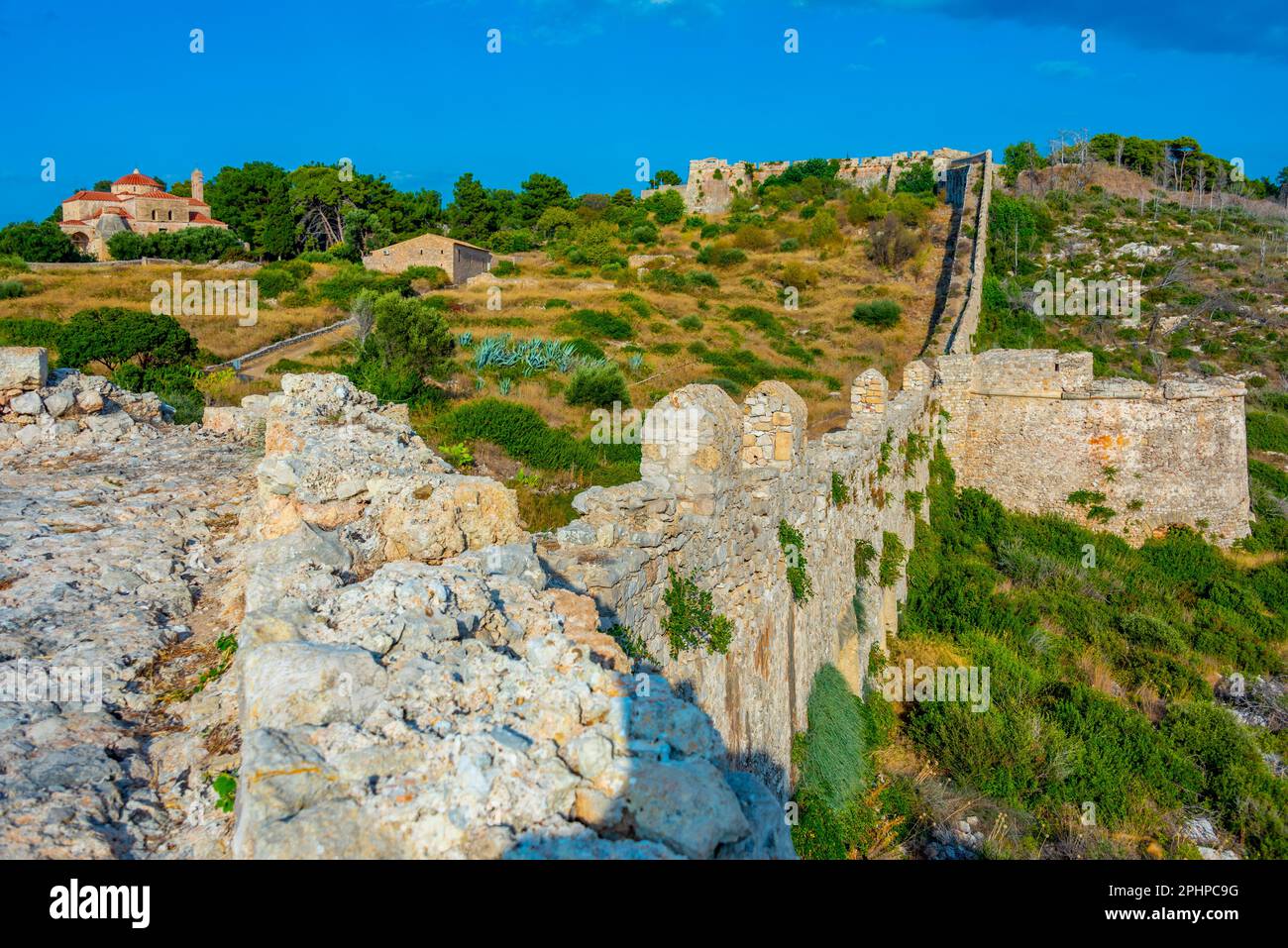 Pylos niokastro castle hi-res stock photography and images - Alamy