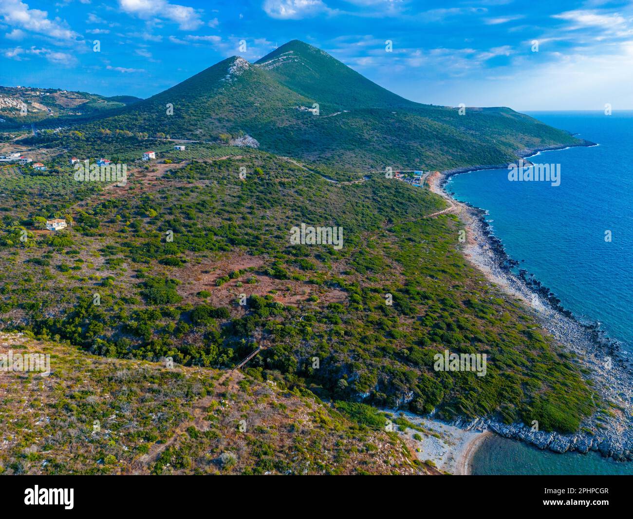 Greek coast pilos hi-res stock photography and images - Alamy