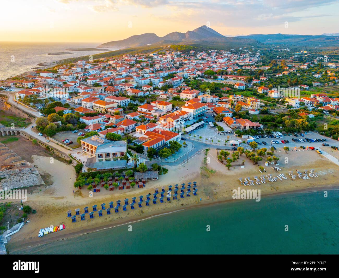 Methoni town hi-res stock photography and images - Alamy