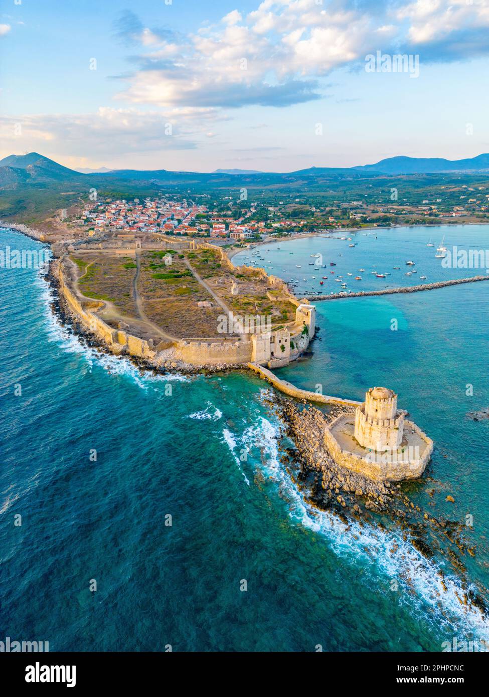 Methoni sunset hi-res stock photography and images - Alamy