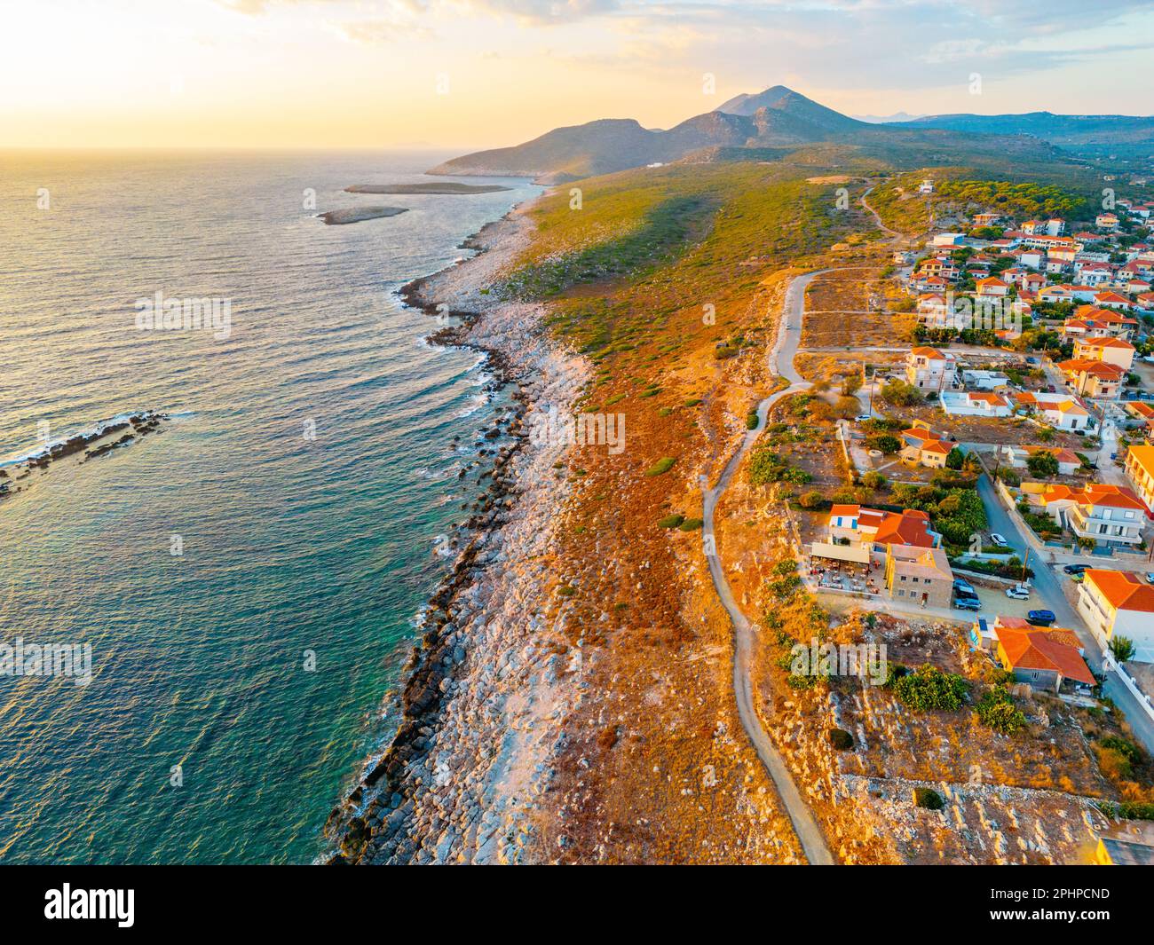 Methoni town hi-res stock photography and images - Alamy