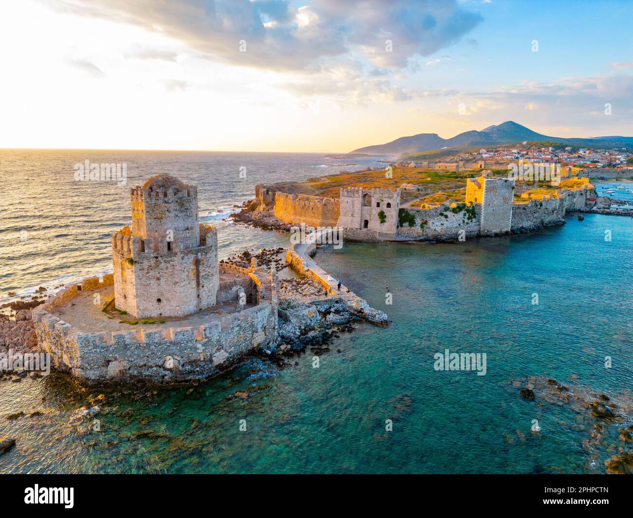 Methoni sunset hi-res stock photography and images - Alamy
