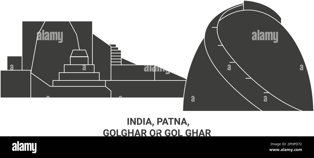 Golghar monument Stock Vector Images - Alamy