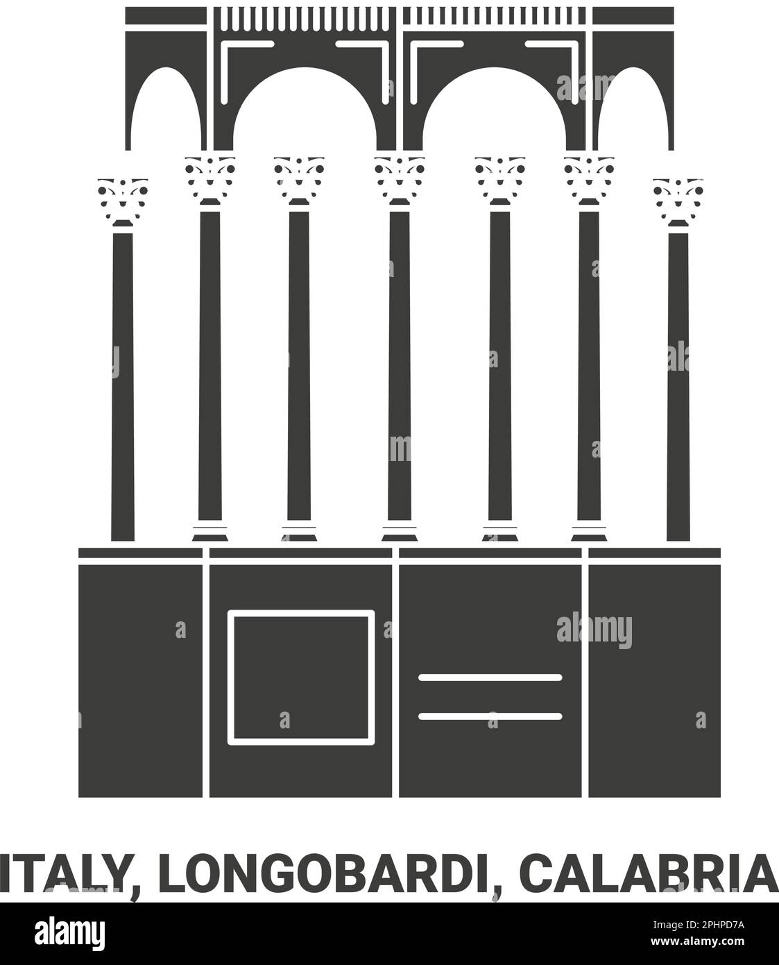 Beautiful calabrian beaches Stock Vector Images - Alamy