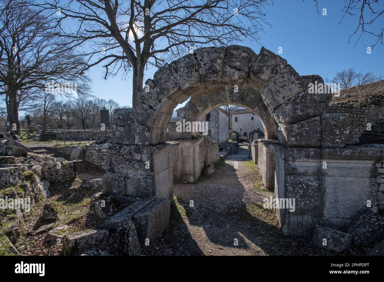 Parco archeologico di Sepino, Area archeologica di Atilia Saepinum ...