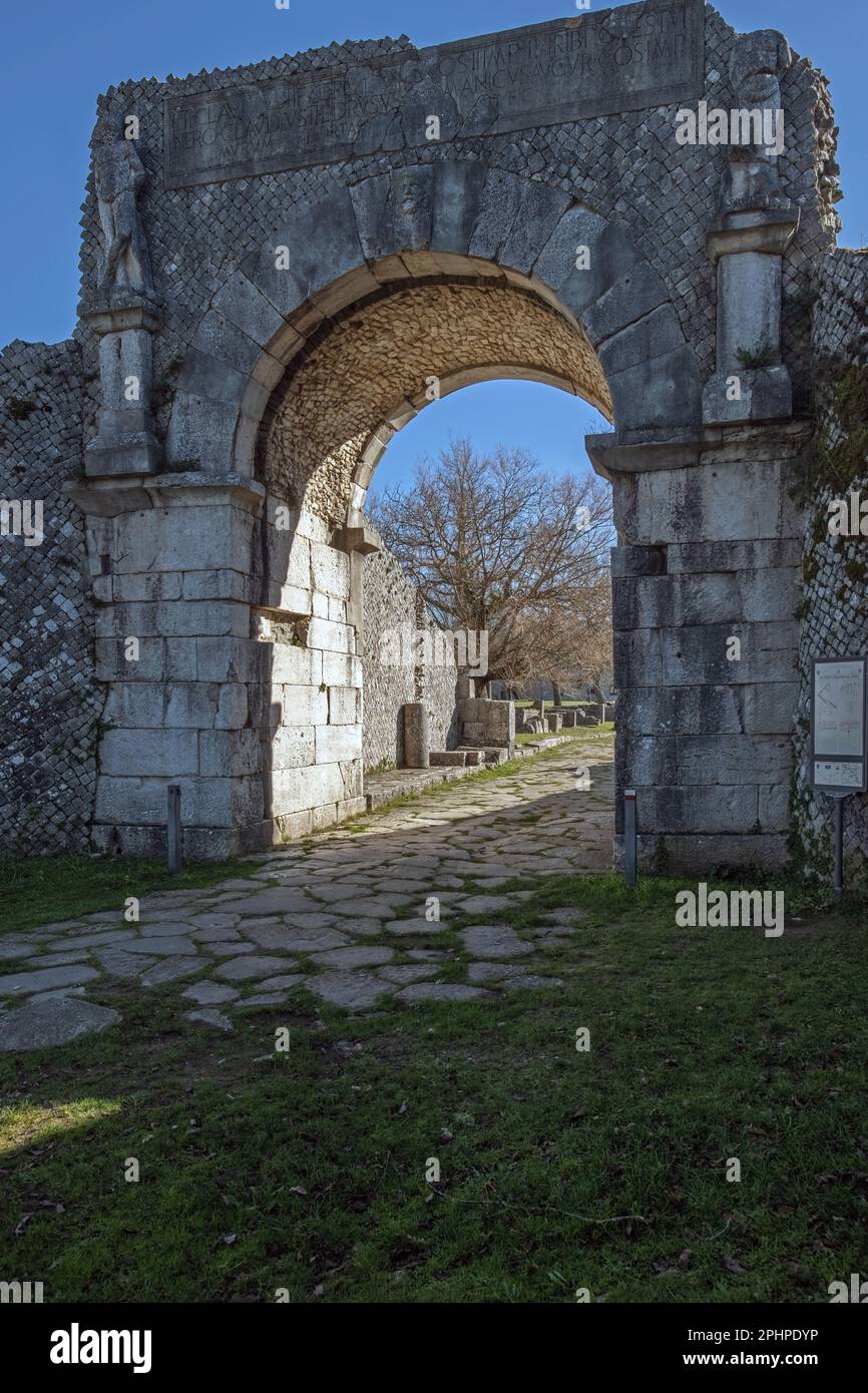 Parco archeologico di Sepino, Area archeologica di Atilia Saepinum ...