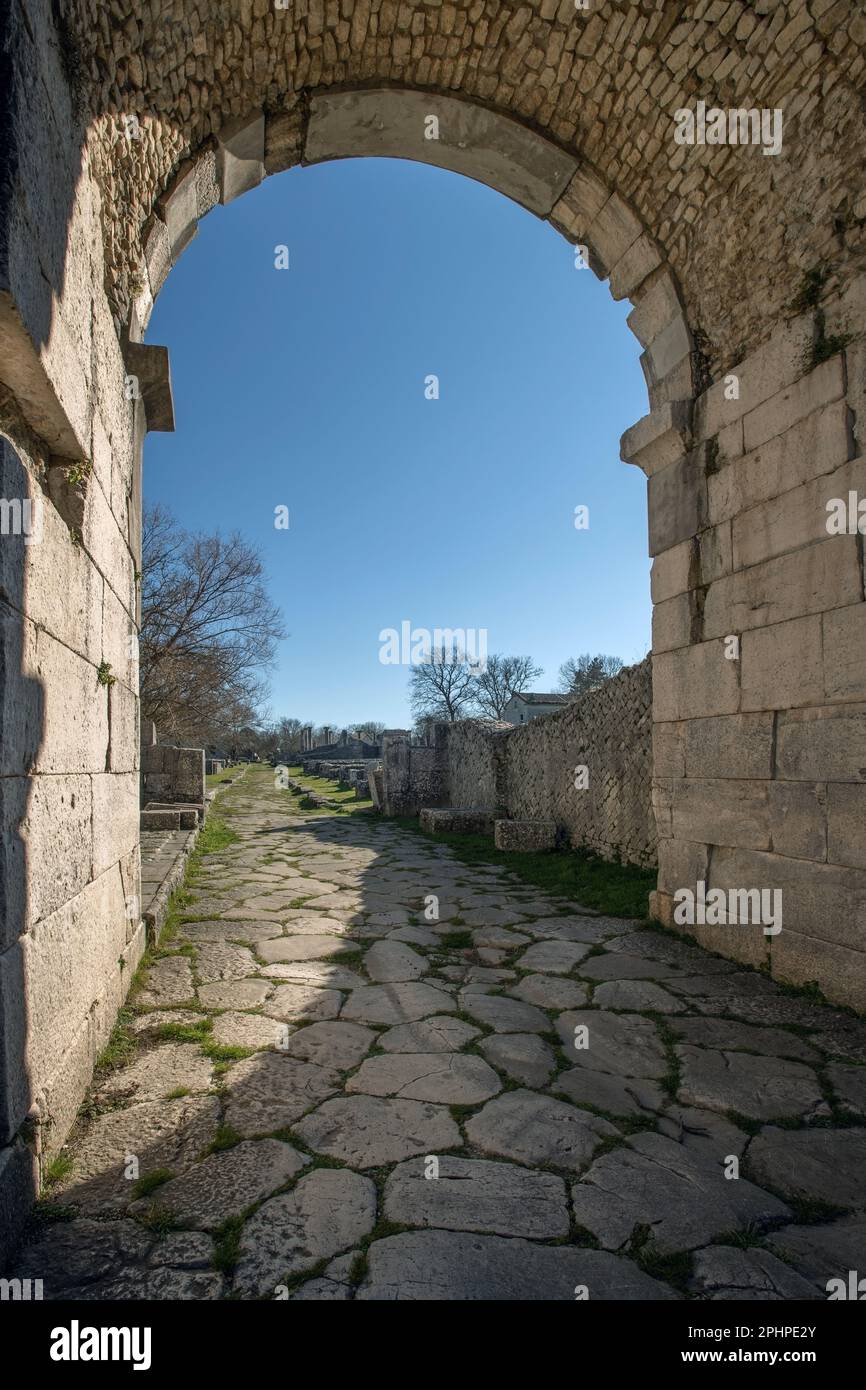 Parco archeologico di Sepino, Area archeologica di Atilia Saepinum ...