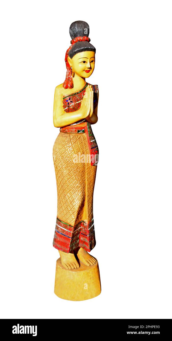 The statue of a lady Cut Out Stock Images & Pictures - Alamy