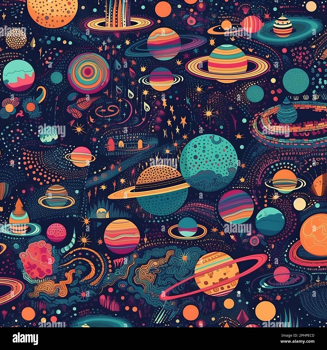 A high-resolution image of a colorful cosmic space scene featuring a ...