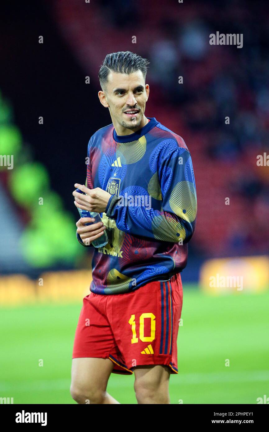 Deni Ceballos, full nme Daniel Ceballos Fernadez, who plays midfielder ...