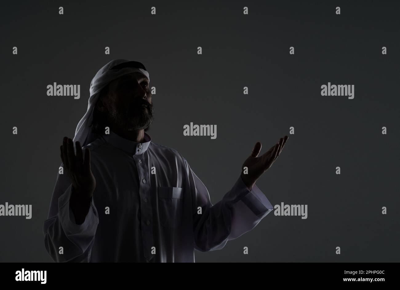 Black hands rising, pray hi-res stock photography and images - Alamy