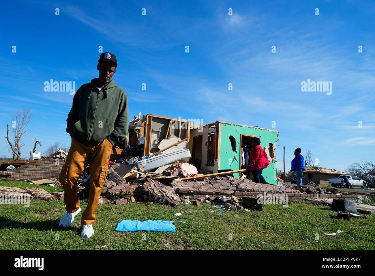 FILE - Jermaine Wells, neighbor of Lonnie and Melissa Pierce, who were ...