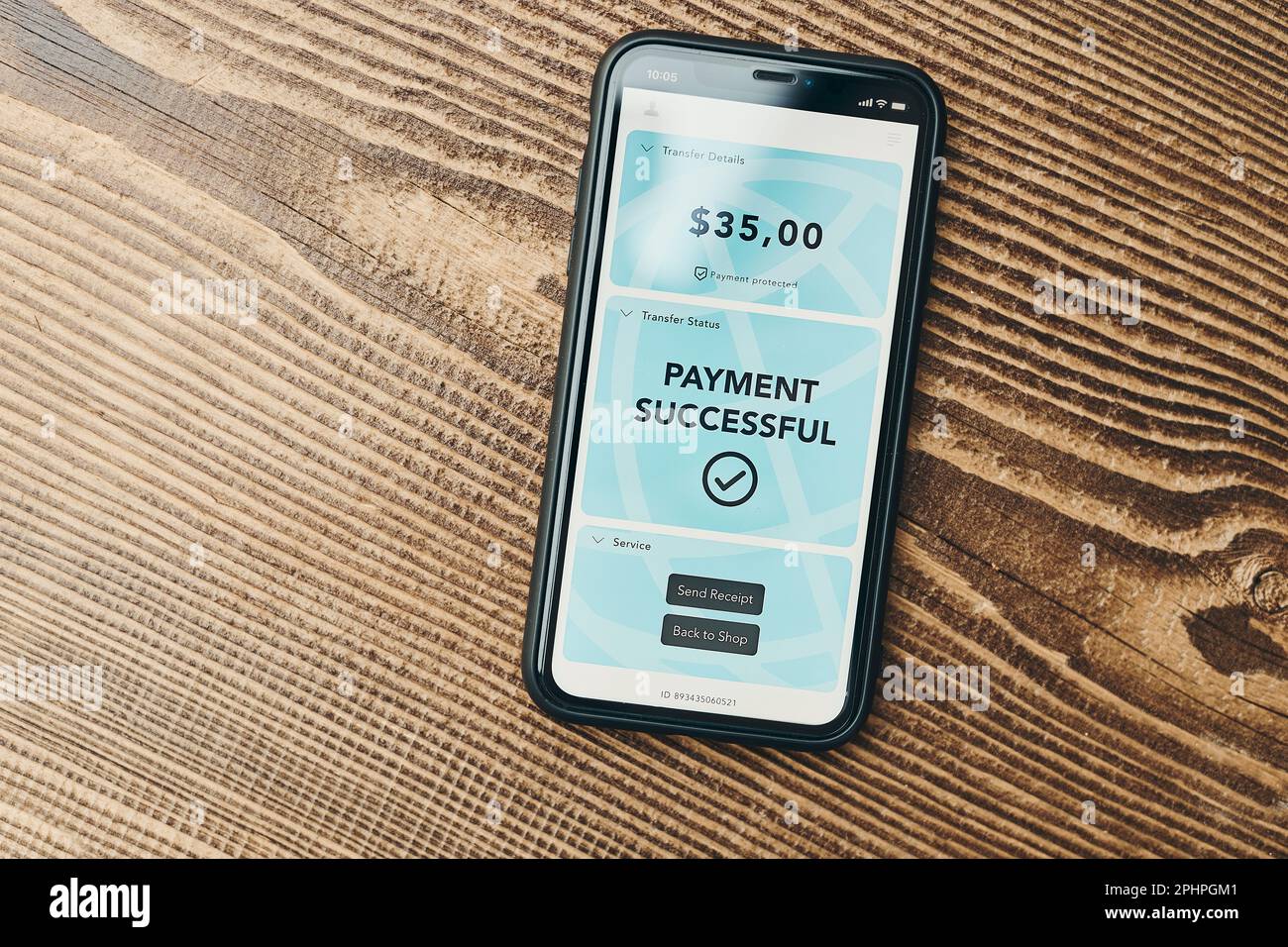 Payment confirmation hi-res stock photography and images - Alamy