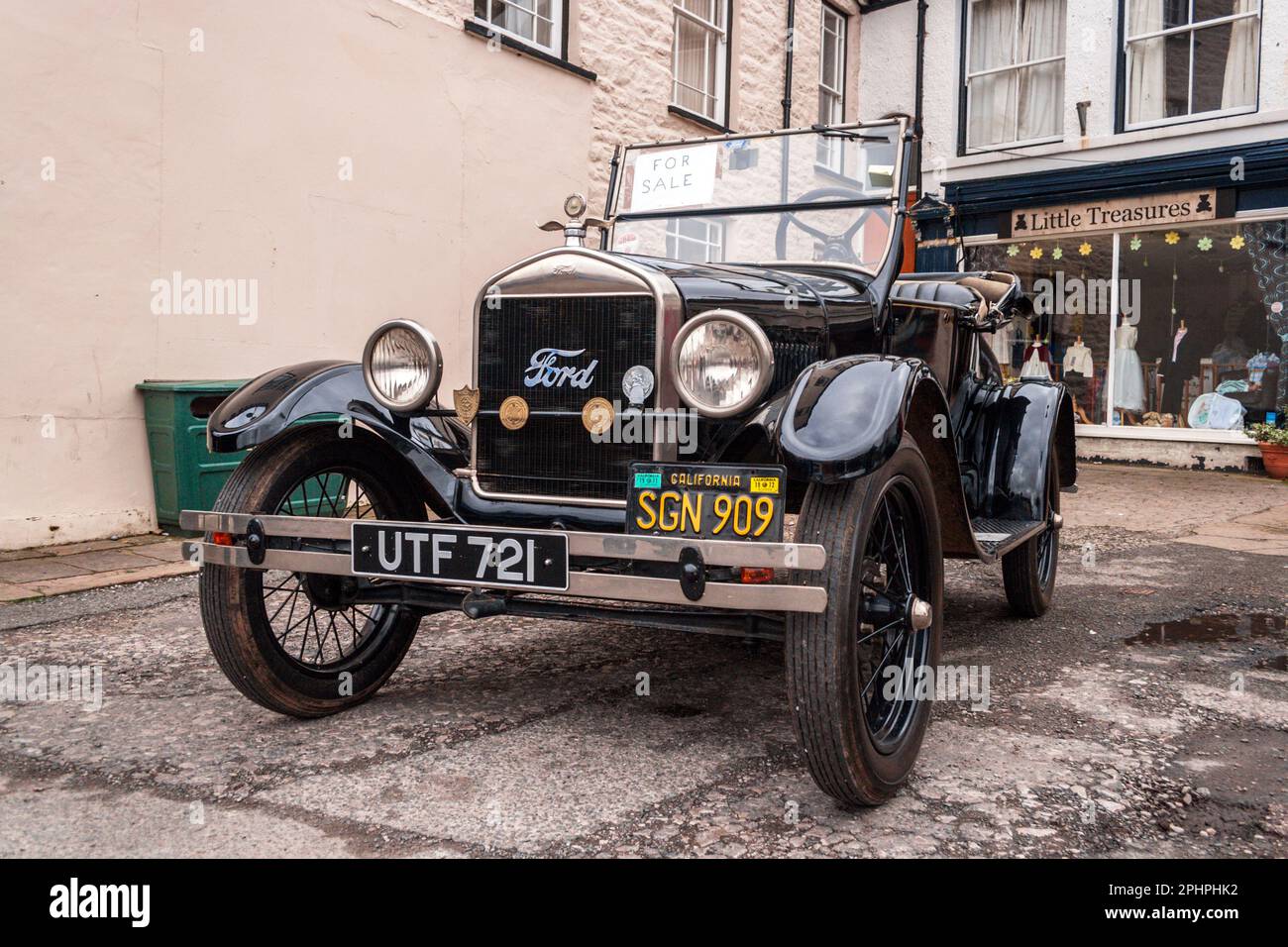 Ford Model T. Kirkby Stephen Commercial Vehicle Rally 2010 Stock Photo ...