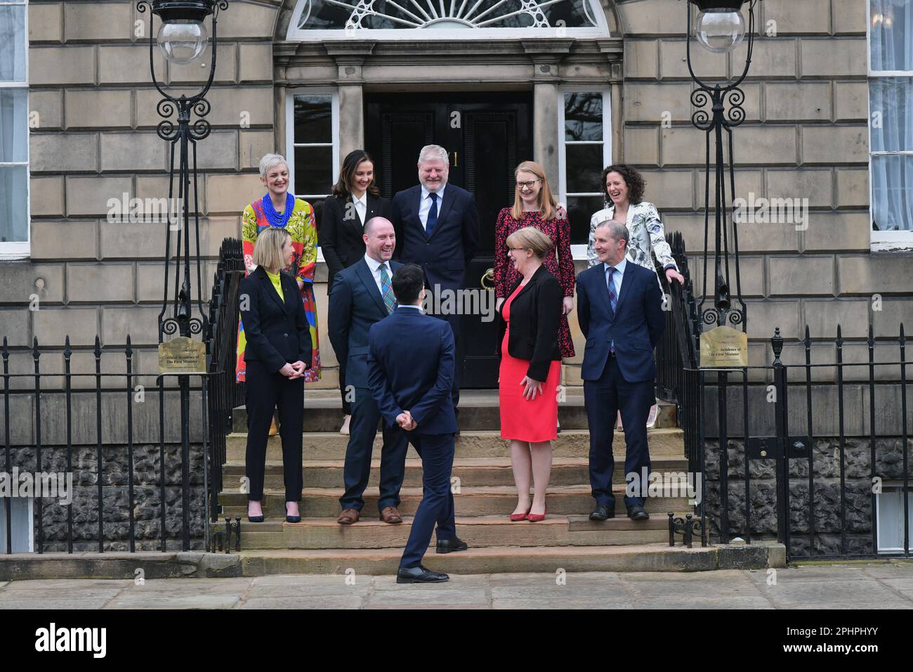 Edinburgh Scotland, UK 29 March 2023. First Minister of Scotland Humza ...