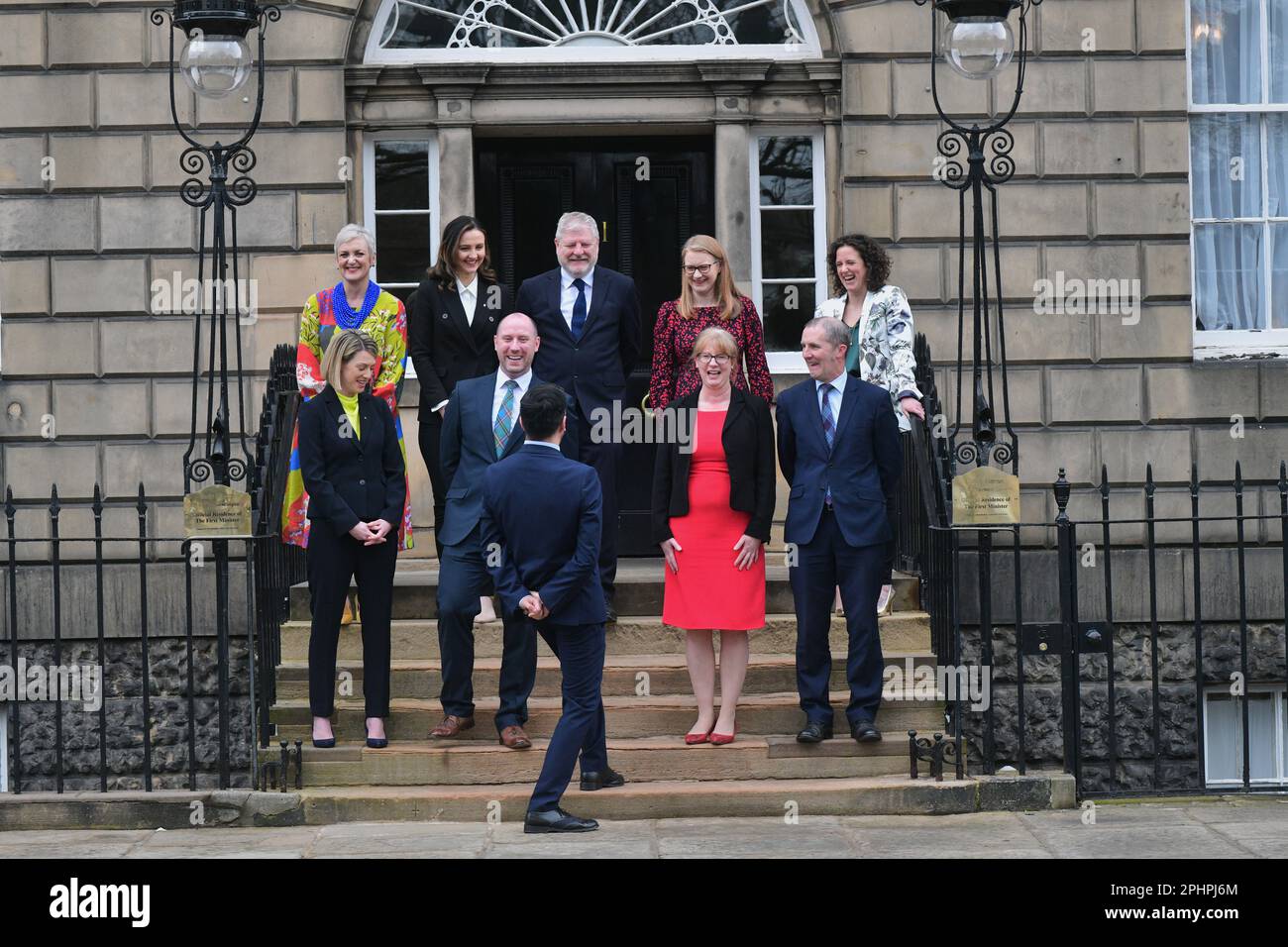 Edinburgh Scotland, UK 29 March 2023. First Minister of Scotland Humza ...