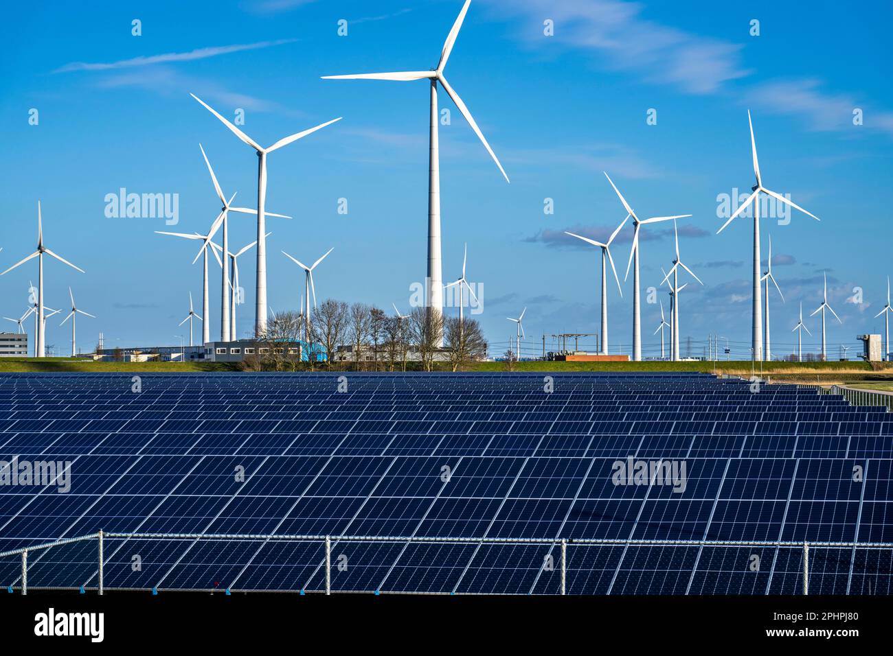 Vopak solarpark eemshaven hi-res stock photography and images - Alamy