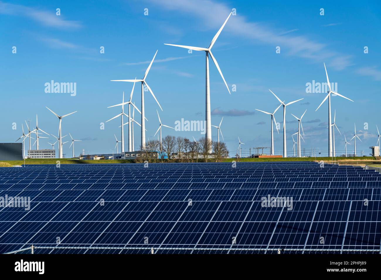 Vopak solarpark eemshaven hi-res stock photography and images - Alamy