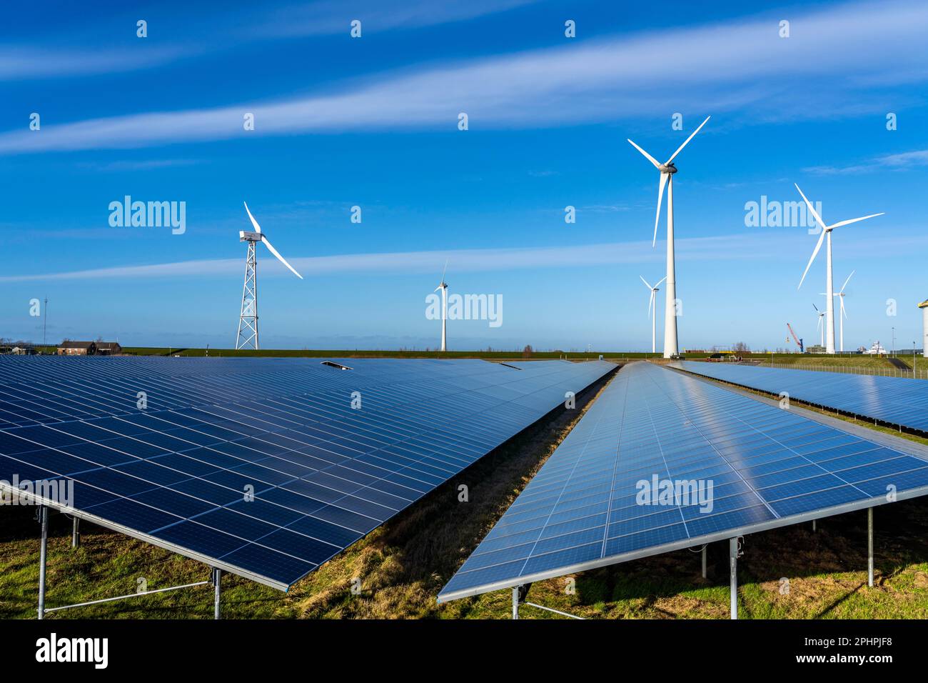 Vopak Solarpark Eemshaven, 19 hectares of solar modules with a capacity ...
