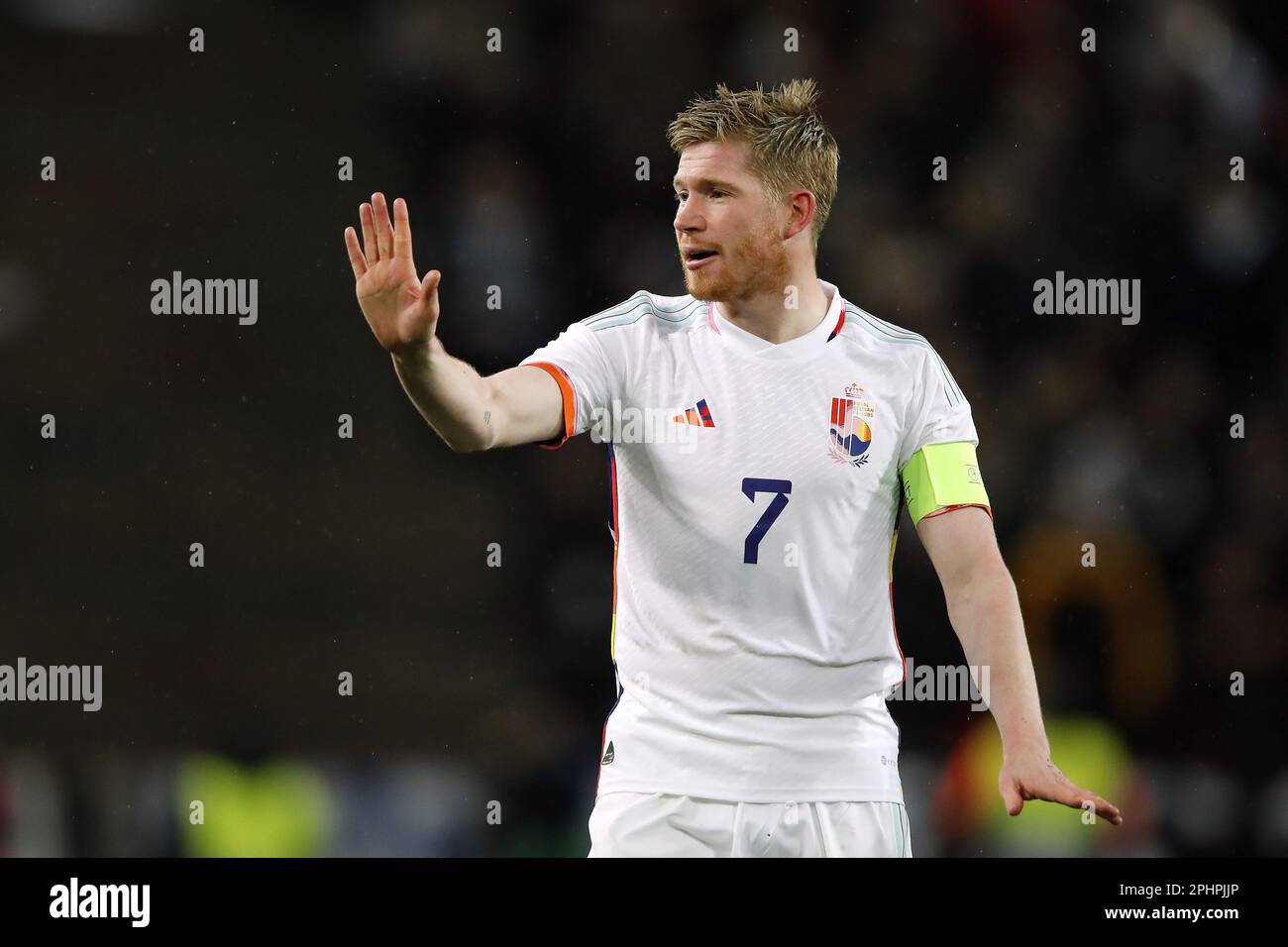 COLOGNE - Kevin De Bruyne of Belgium during the friendly match between ...