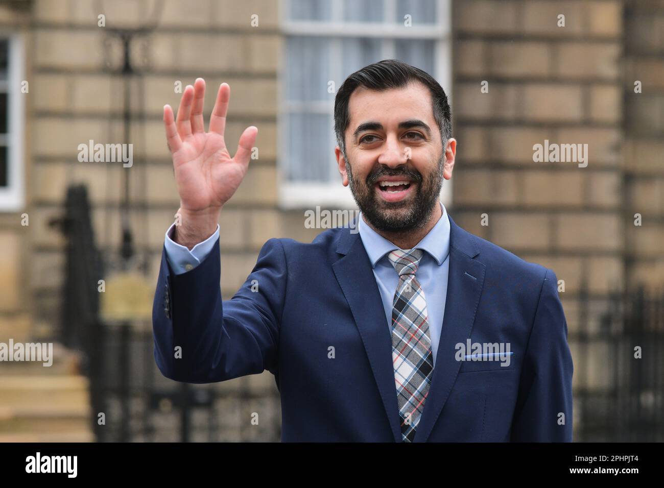 Edinburgh Scotland, UK 29 March 2023. First Minister of Scotland Humza ...