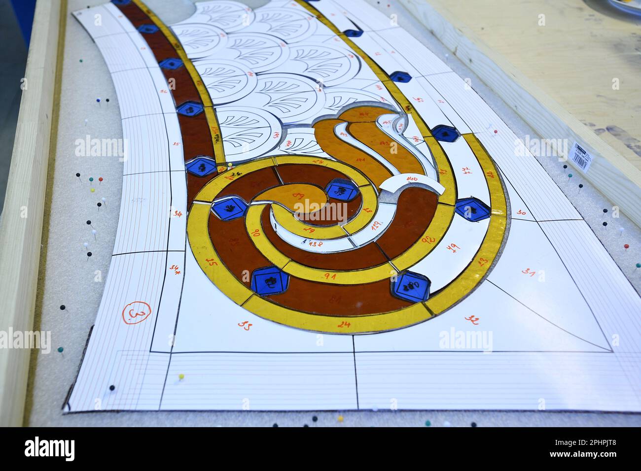 Novy Bor, Czech Republic. 29th Mar, 2023. The Kolektiv Ateliers glass ...