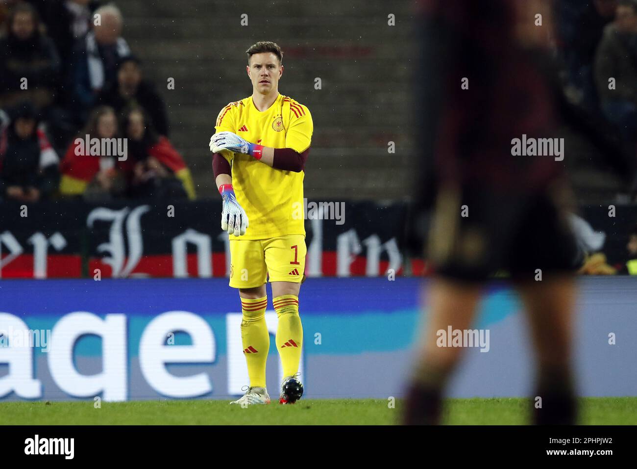 COLOGNE - Germany goalkeeper Marc-Andre ter Stegen during the friendly ...