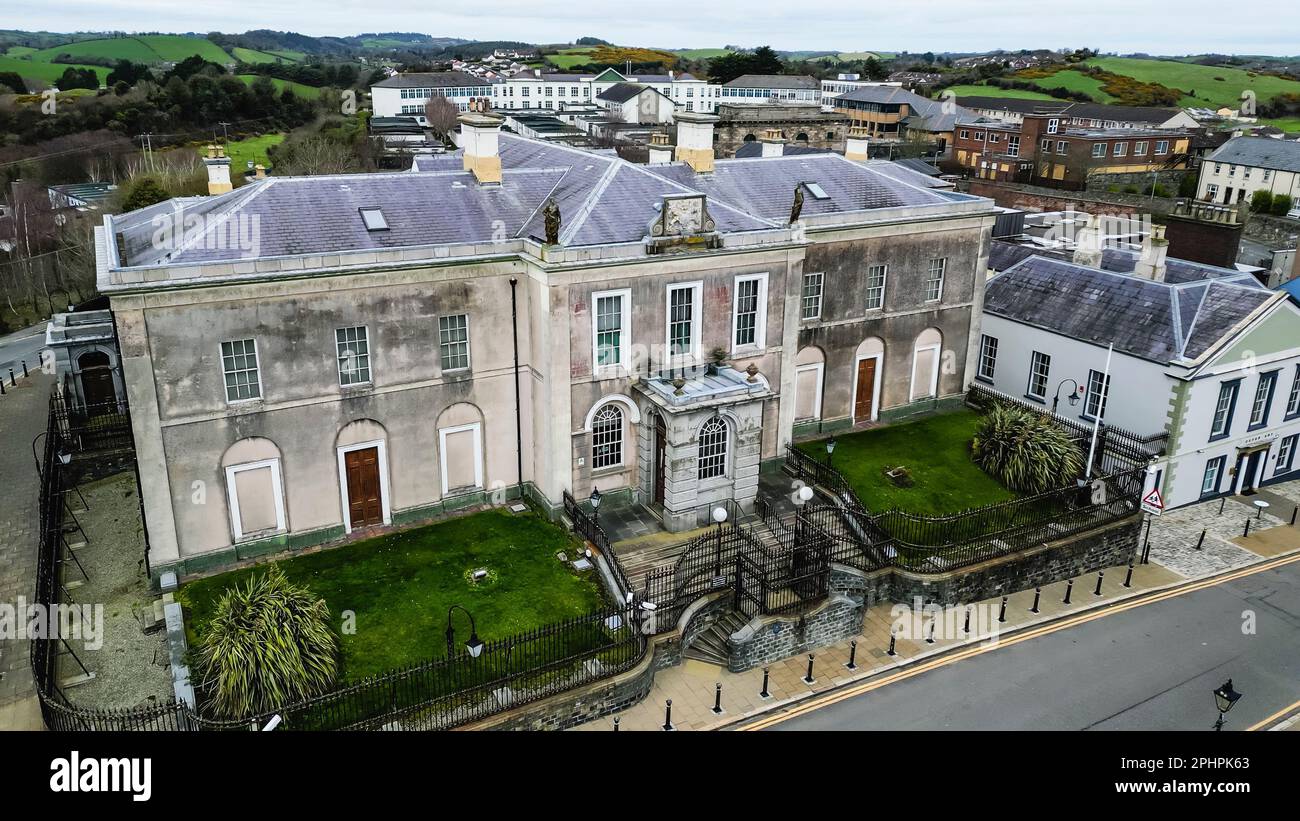 Downpatrick Courthouse, Downpatrick, County Down, Northern Ireland, UK ...
