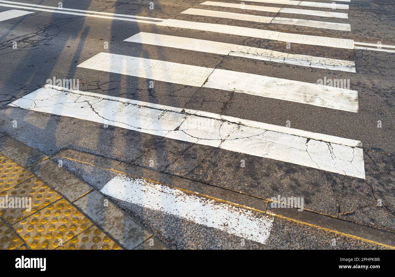 Diagonal crosswalk hi-res stock photography and images - Alamy