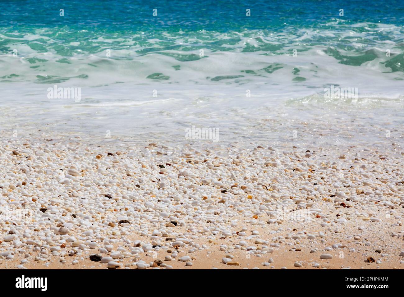 Summer vacation background texture of Saliara aka Marble Beach stones ...