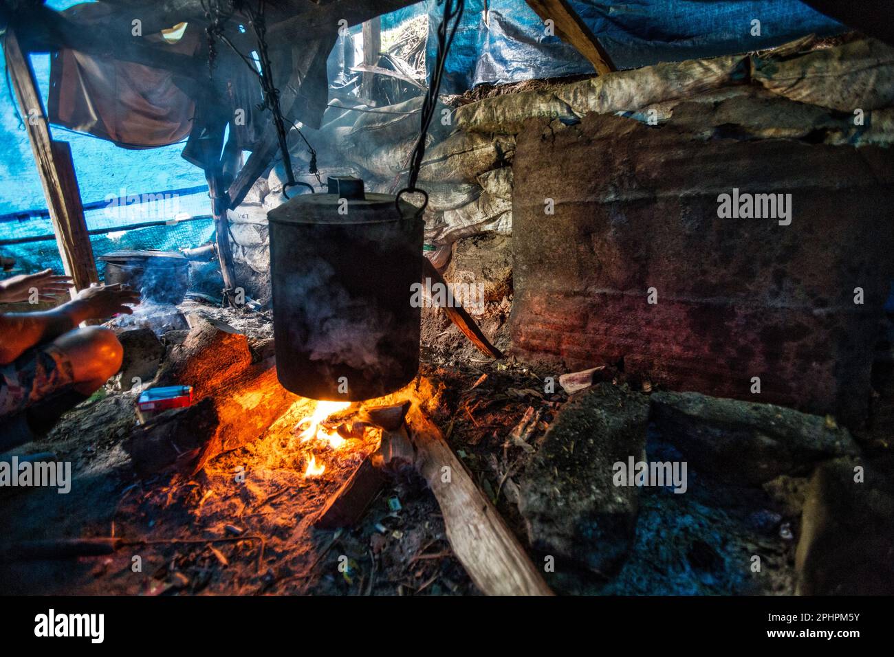 Inside a gold mine in indonesia hi-res stock photography and images - Alamy