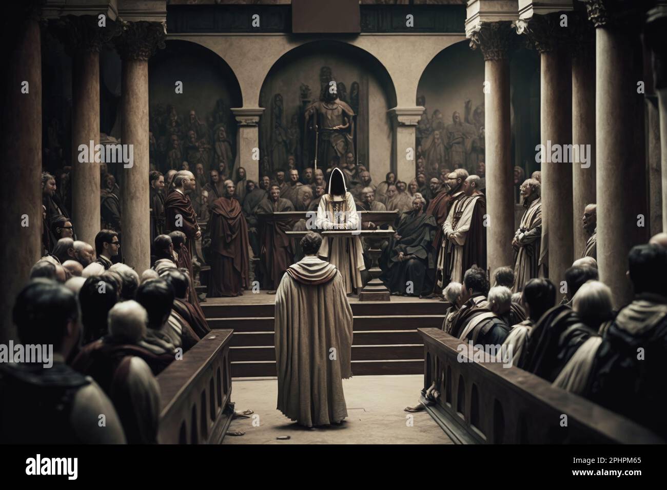 Trial sculpture hi-res stock photography and images - Alamy