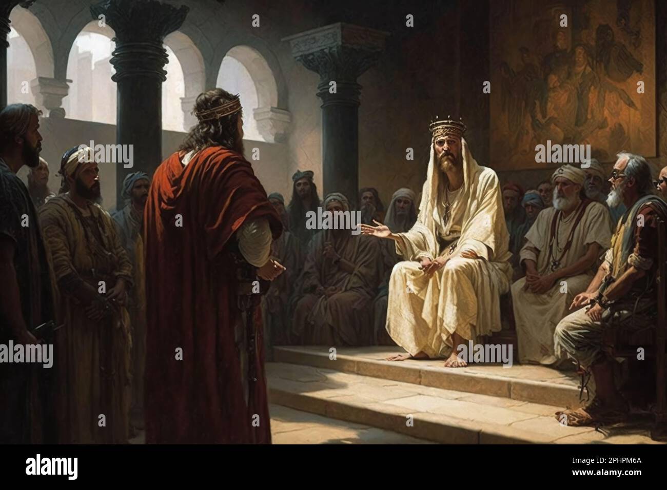 Pontius pilate statue hi-res stock photography and images - Alamy