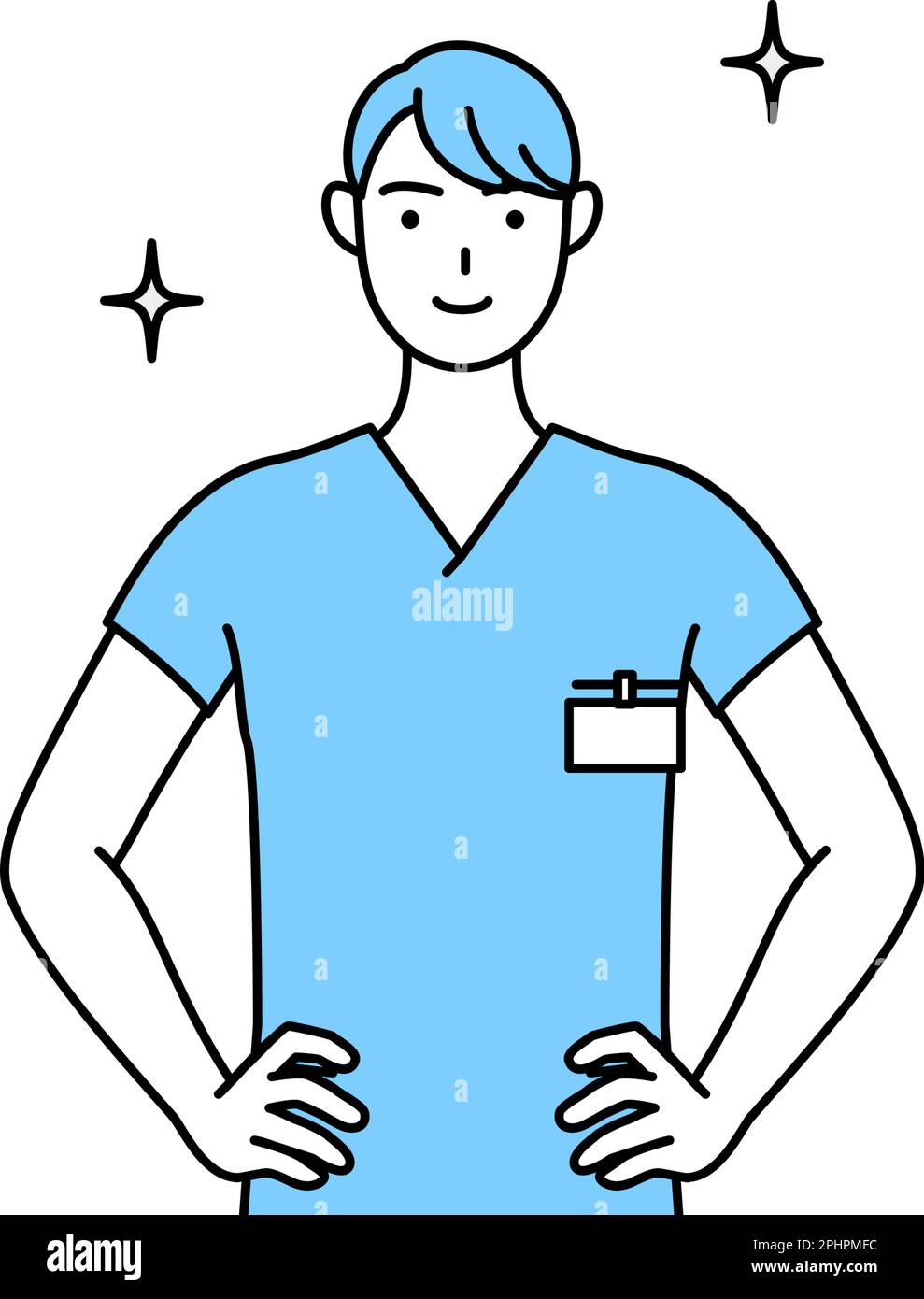 Male nurse, physical therapist, occupational therapist, speech ...