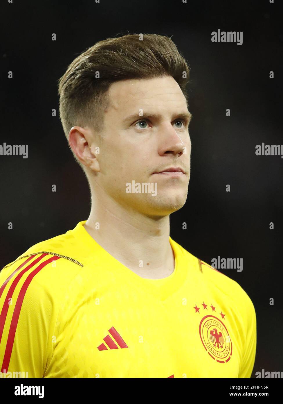 COLOGNE - Germany goalkeeper Marc-Andre ter Stegen during the friendly ...