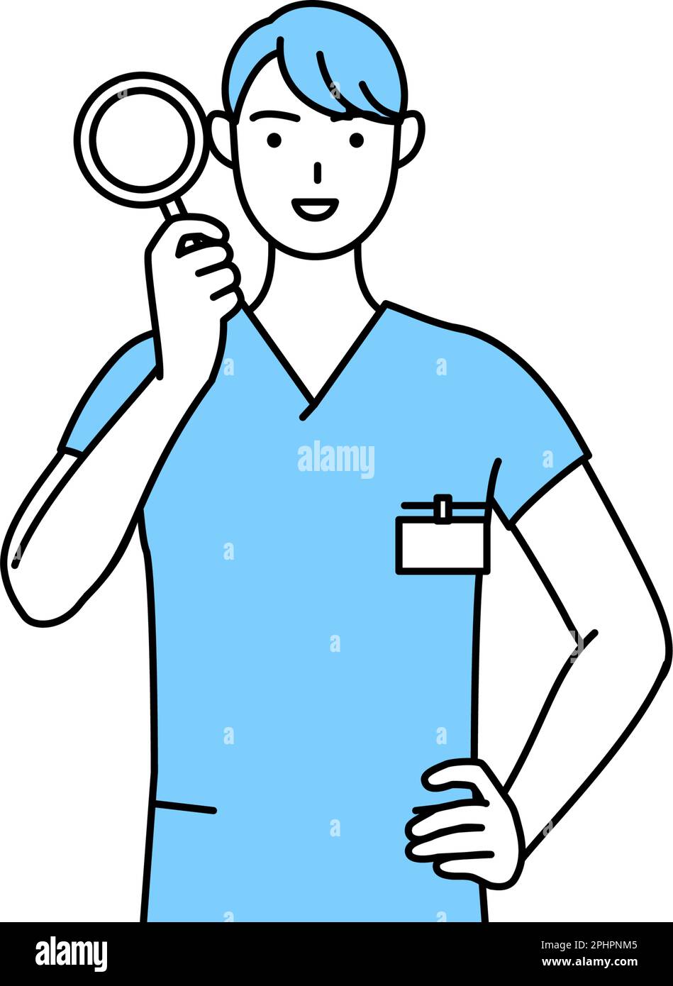 Physical examine Stock Vector Images - Alamy