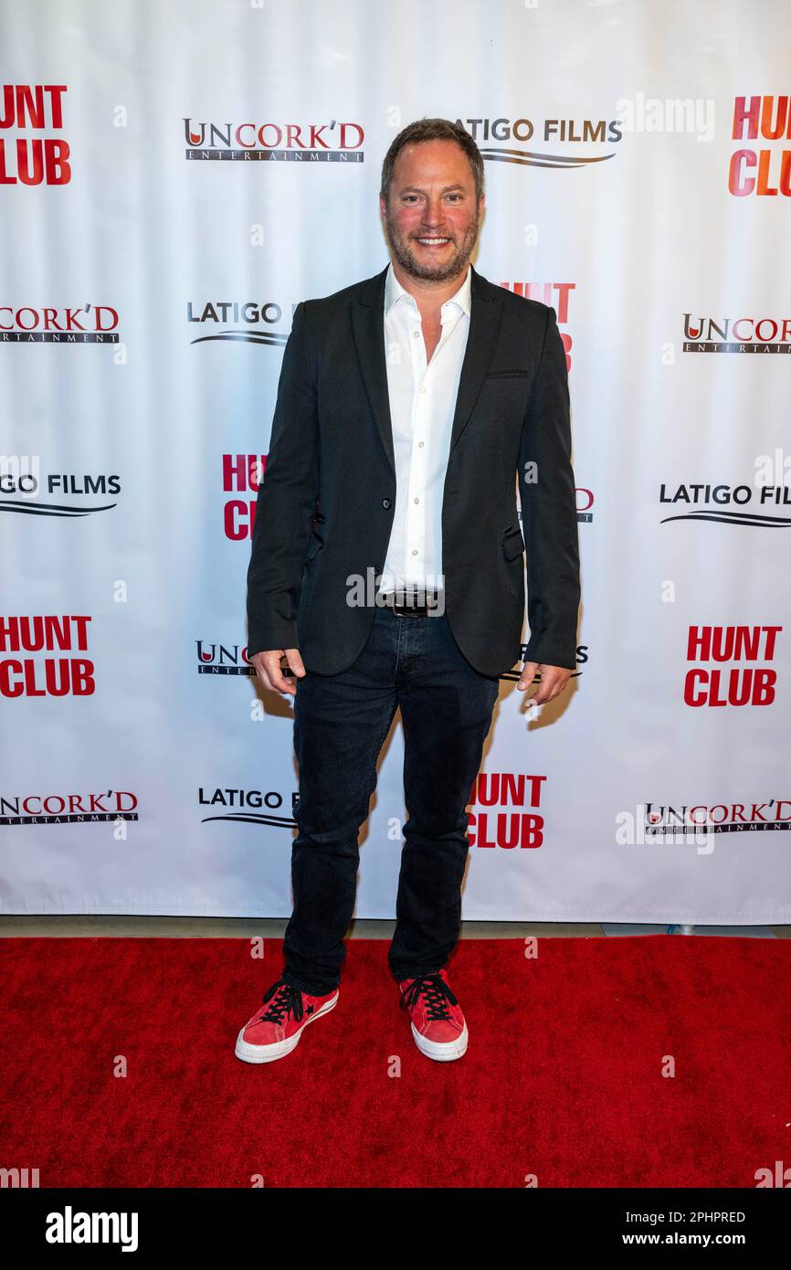 Producer David Lipper attends World Premiere of Latigo Films "Hunt Club ...