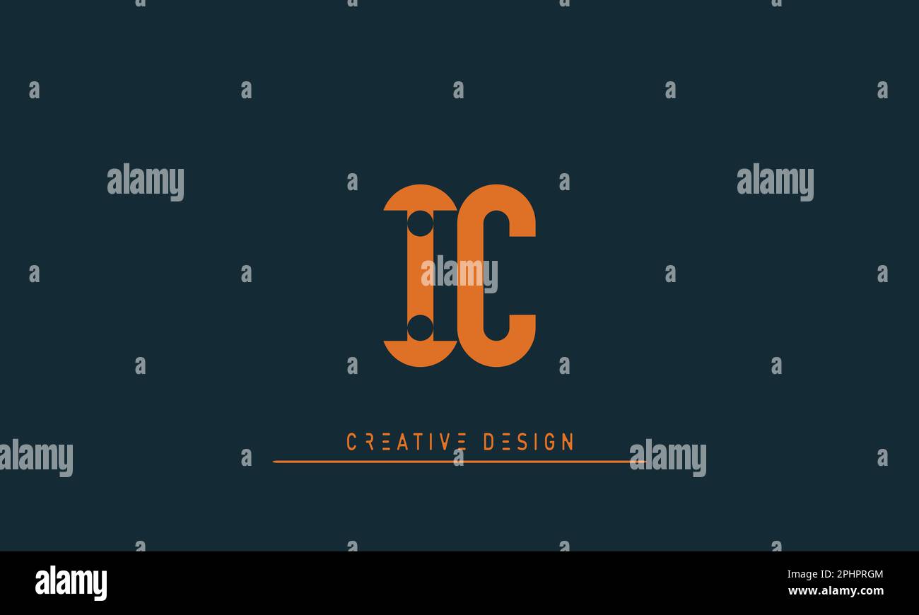 Alphabet letters Initials Monogram logo IC , CI Stock Vector Image ...