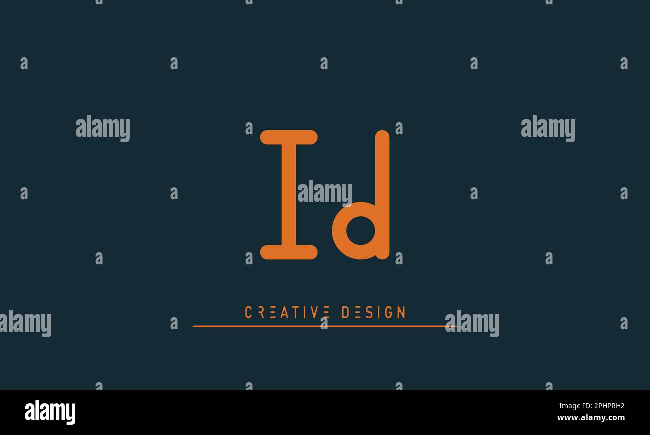 Id initials hi-res stock photography and images - Alamy
