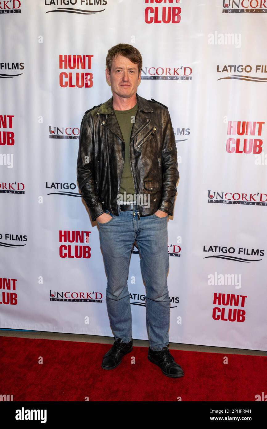Actor Martin Harris attends World Premiere of Latigo Films "Hunt Club ...